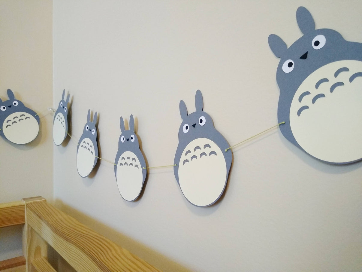 Totoro (My Neighbor Totoro) Paper Garland – Paste n' Paper
