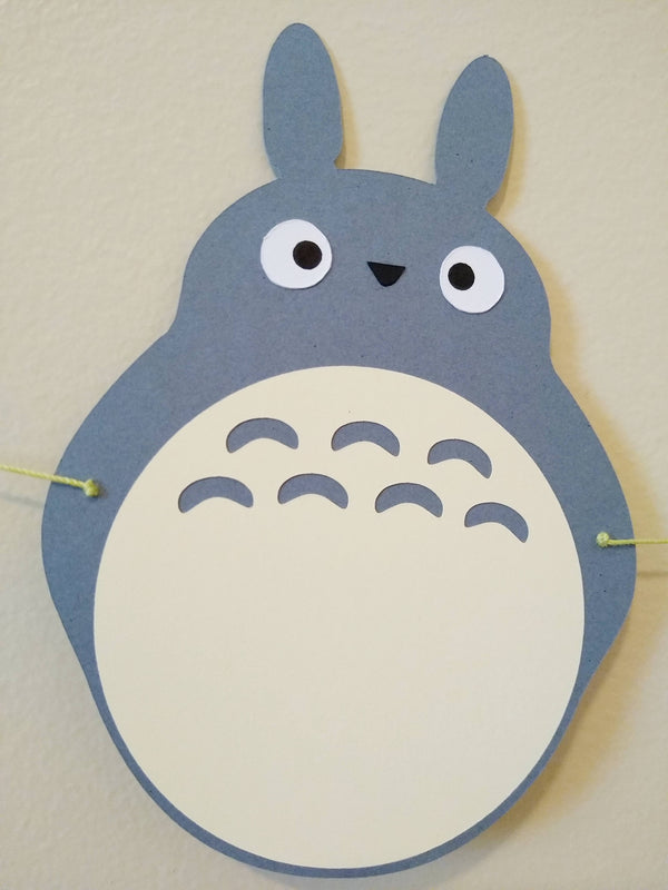 Totoro (My Neighbor Totoro) Paper Garland – Paste n' Paper